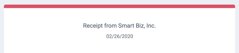 Collect for Stripe | Custom Receipts